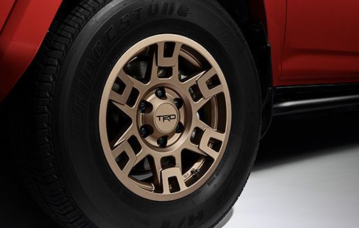 Toyota TRD 17\" Alloy Wheel - Flat Bronze - 4Runner PTR20-35110-F5 ...
